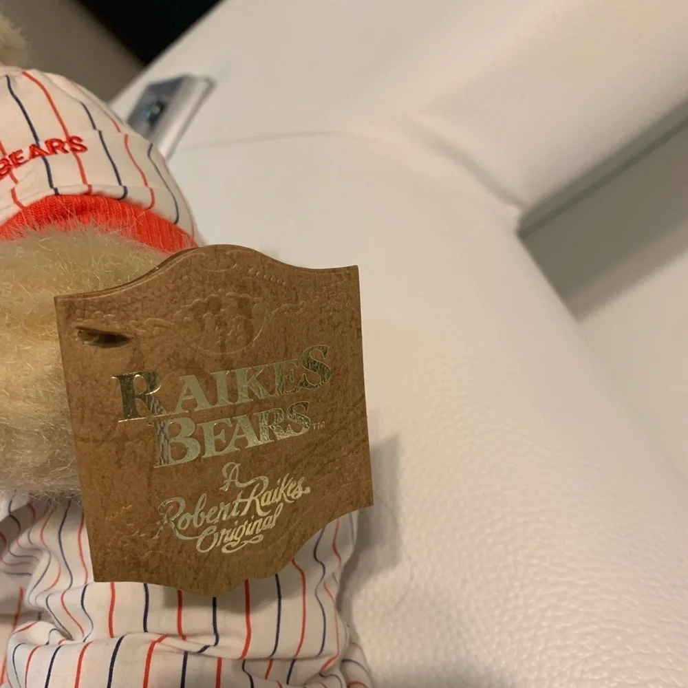 robert raikes | Toys | Red And White Baseball Stuffed Animal Toy | Poshmark